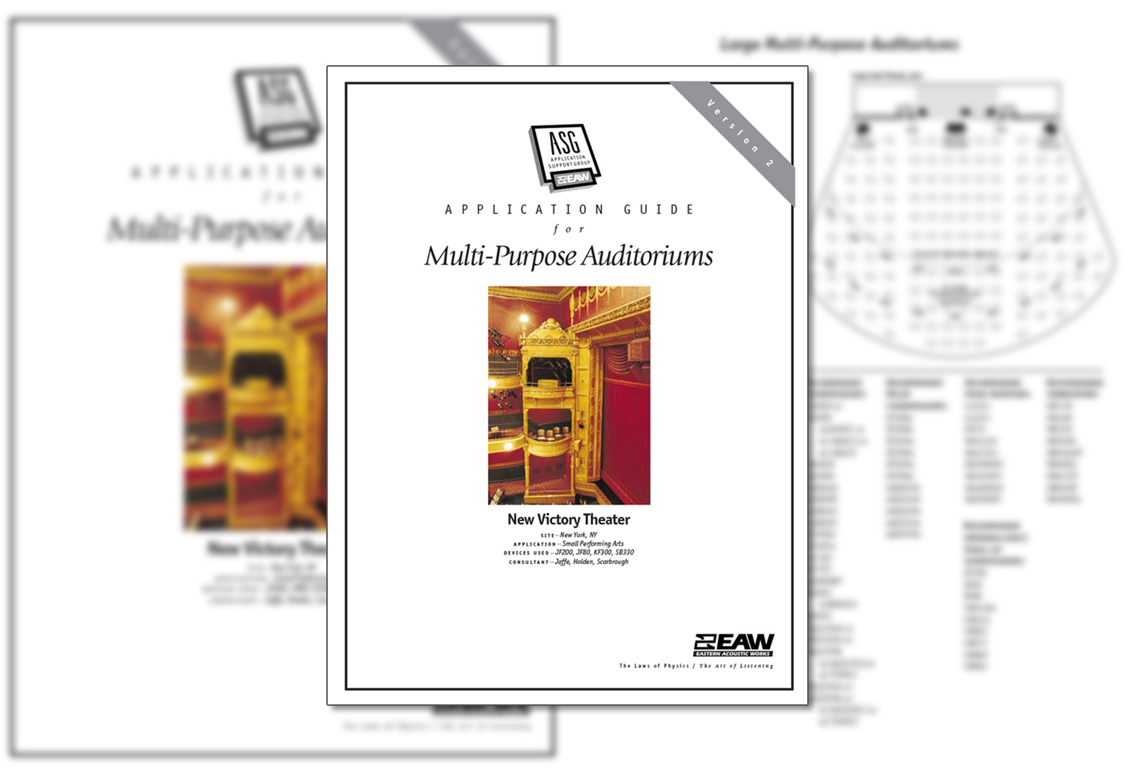 EAW Multi-Purpose Auditoriums App Guide 1999 - AboutProSound ...