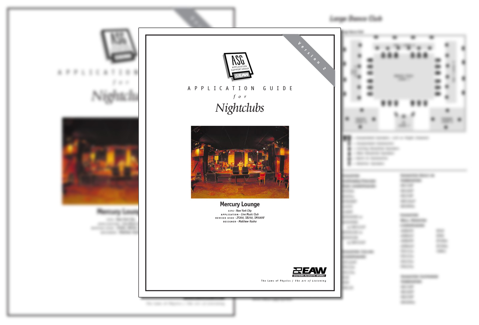 EAW Nightclubs Application Guide - AboutProSound - Interesting Pro ...