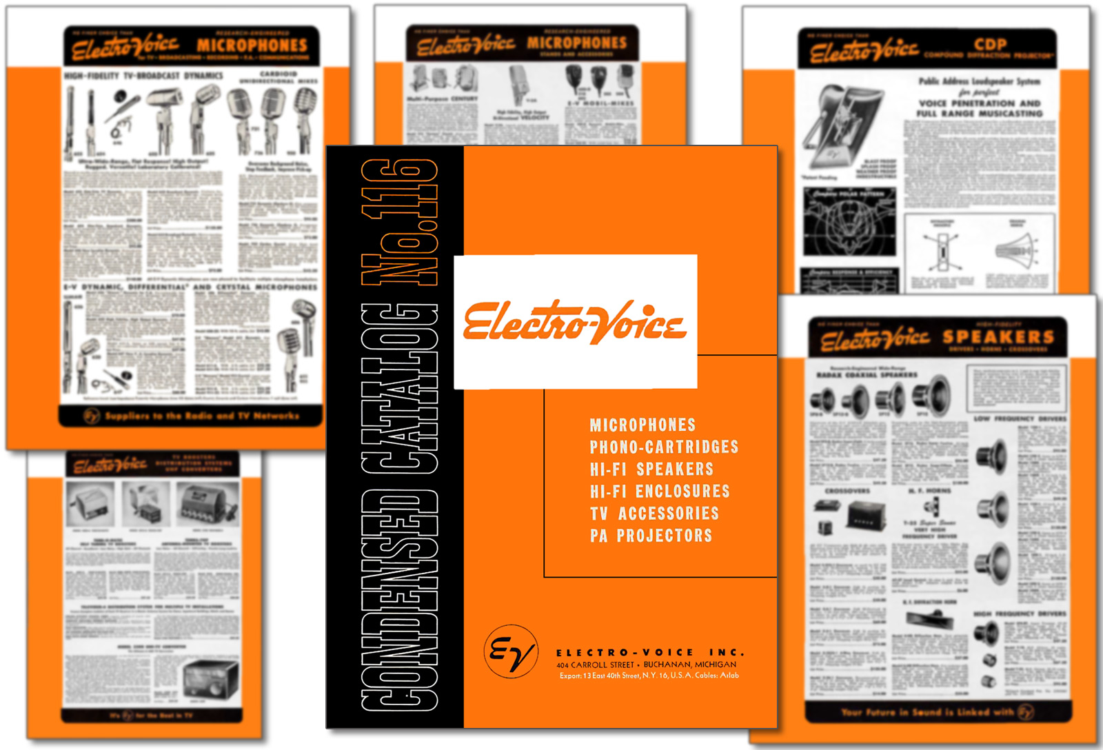 Electro-Voice Condensed Catalog No. 116 - AboutProSound - Interesting ...